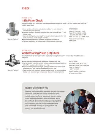 Flowserve Valve, Actuation and Instrumentation Portfolio | PDF