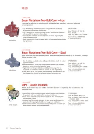 Flowserve Valve, Actuation and Instrumentation Portfolio | PDF