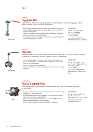 Flowserve Valve, Actuation and Instrumentation Portfolio | PDF
