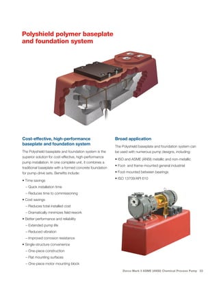 Flowserve_Mark_3_pump_brochure asme ansi chemical process | PDF ...