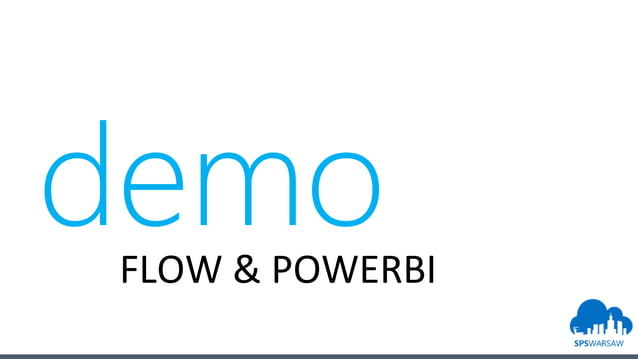 Introduction to Microsoft Flow - Introduction & advanced scenarios | PPTX | Cloud Computing ...