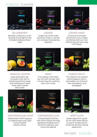 Flow shisha tobacco catalogue | PDF