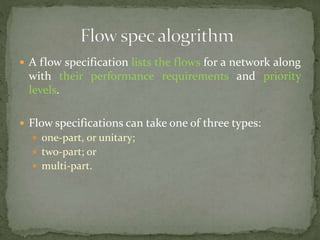 Flow spec algorithm | PPTX | Technology & Computing