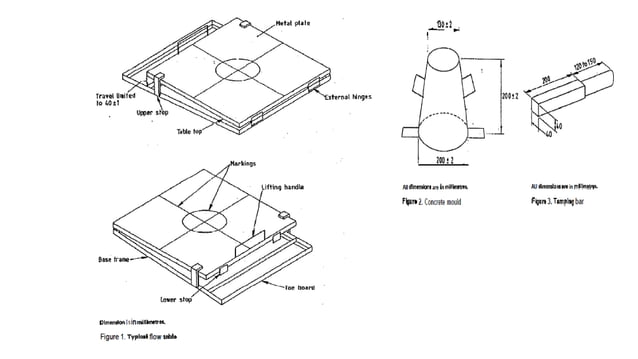 Flow test for fresh concrete | PPTX | Civil Engineering Industry ...
