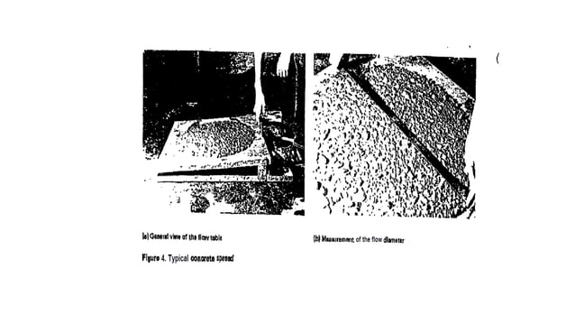 Flow test for fresh concrete | PPTX | Civil Engineering Industry ...