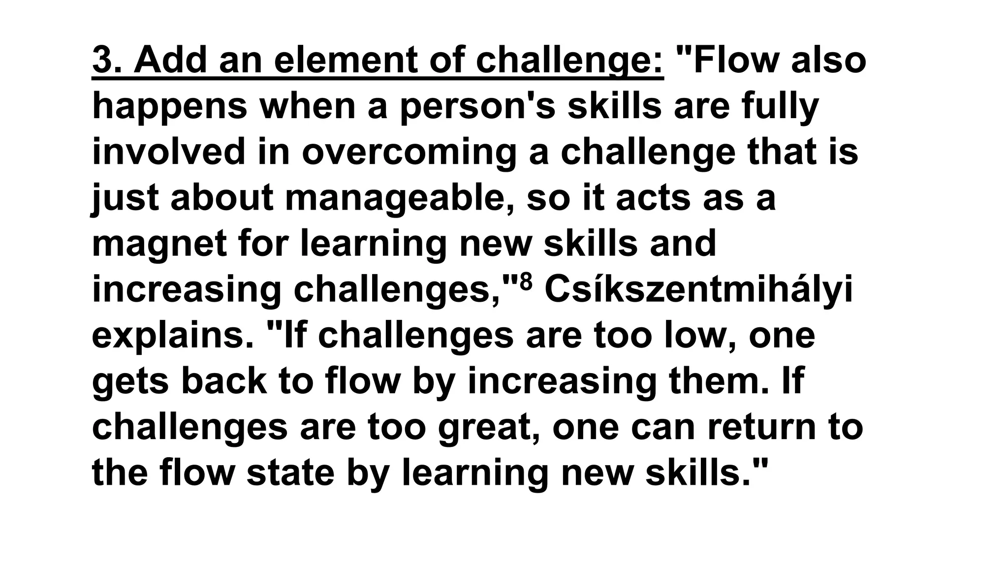 Mihaly Csikszentmihalyi's Flow theory explained by S. Lakshmanan ...