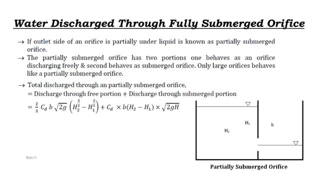 Flow through orifice | PDF | Physics | Science