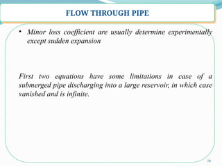 Flow Through Pipe-1 for fluid mechanics.pptx