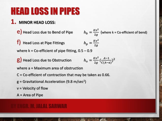 Flow Through Pipes - Hydraulics | PDF