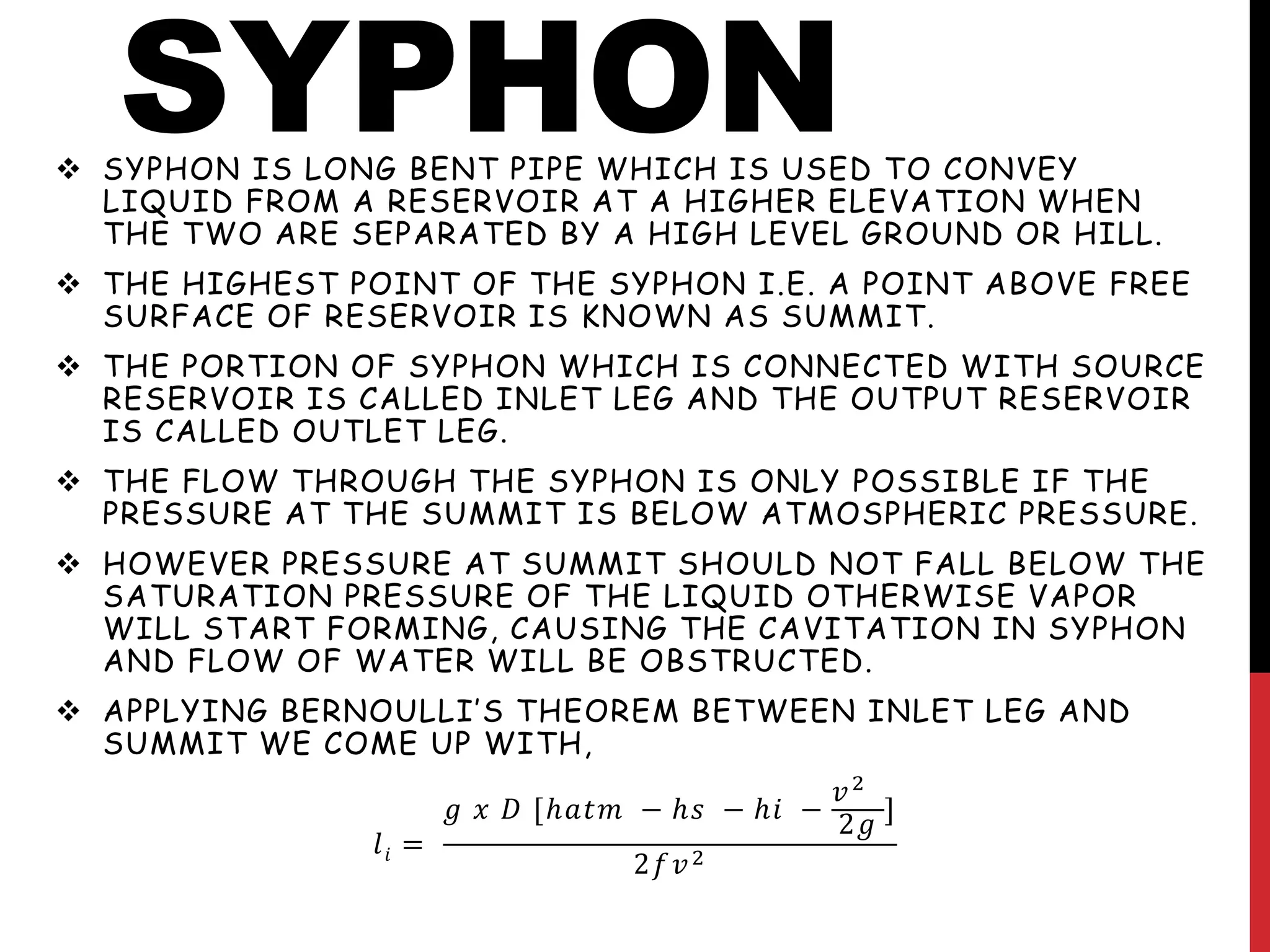 Flow through pipes | PPTX