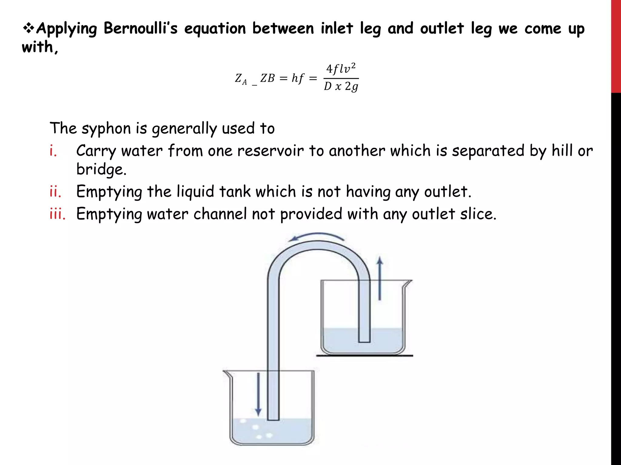 Flow through pipes | PPTX