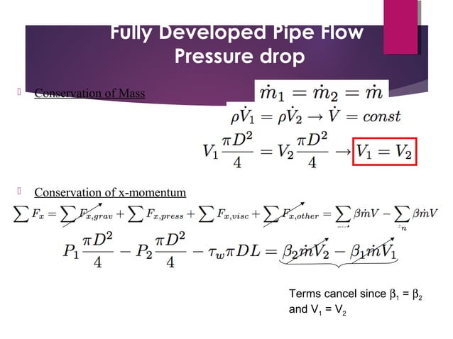 Flow through pipes | PPT | Physics | Science