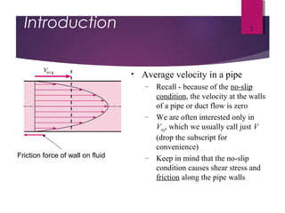 Flow through pipes | PPT