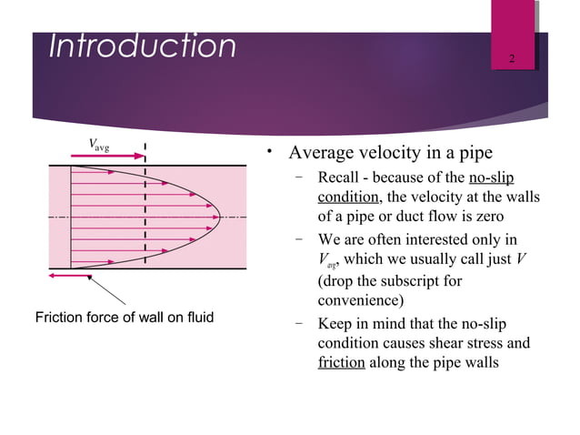 Flow through pipes | PPT | Physics | Science