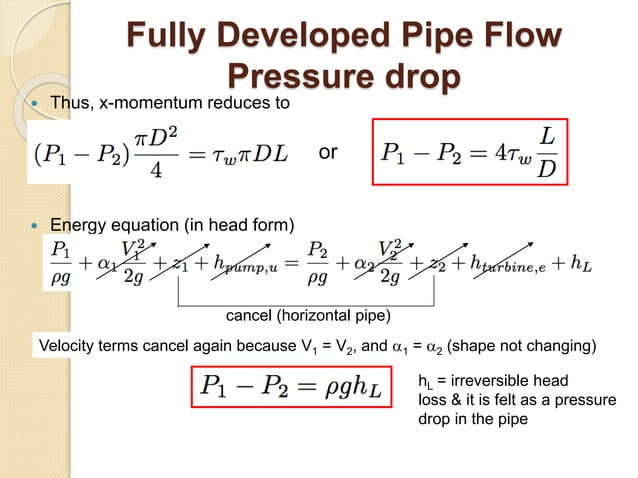 Flow through pipes ppt | PPT | Physics | Science