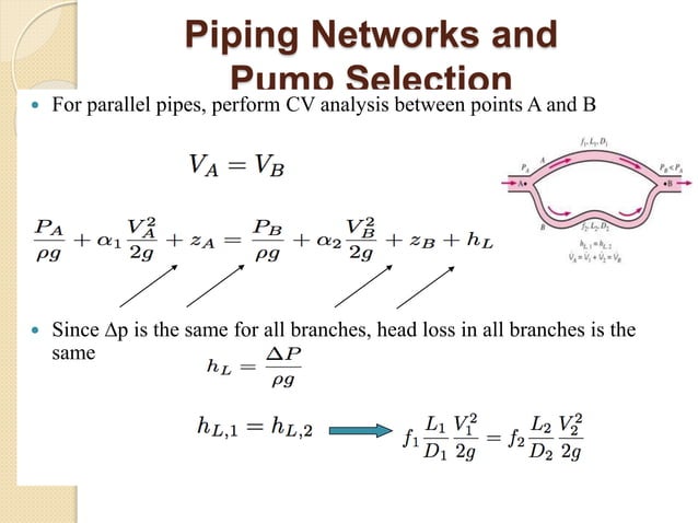 Flow through pipes ppt | PPT | Physics | Science