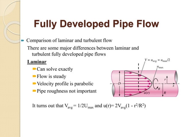 Flow through pipes ppt | PPT | Physics | Science