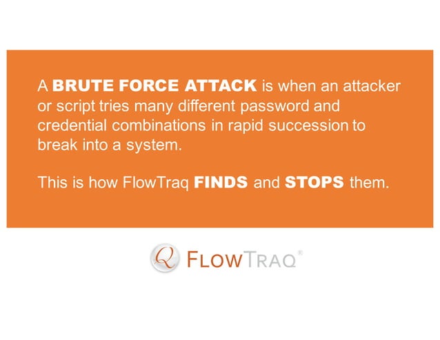 Brute Force Attacks - Finding and Stopping them | PPT