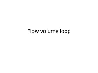 Flow volume loop | PPT
