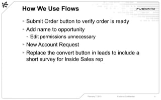 SFDC Visual Flow | PPT
