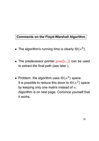 Floyd warshall-algorithm | PDF