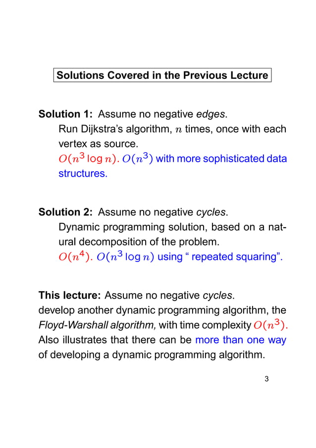 Floyd warshall-algorithm | PDF
