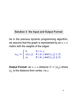 Floyd warshall-algorithm | PDF