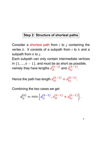 Floyd warshall-algorithm | PDF