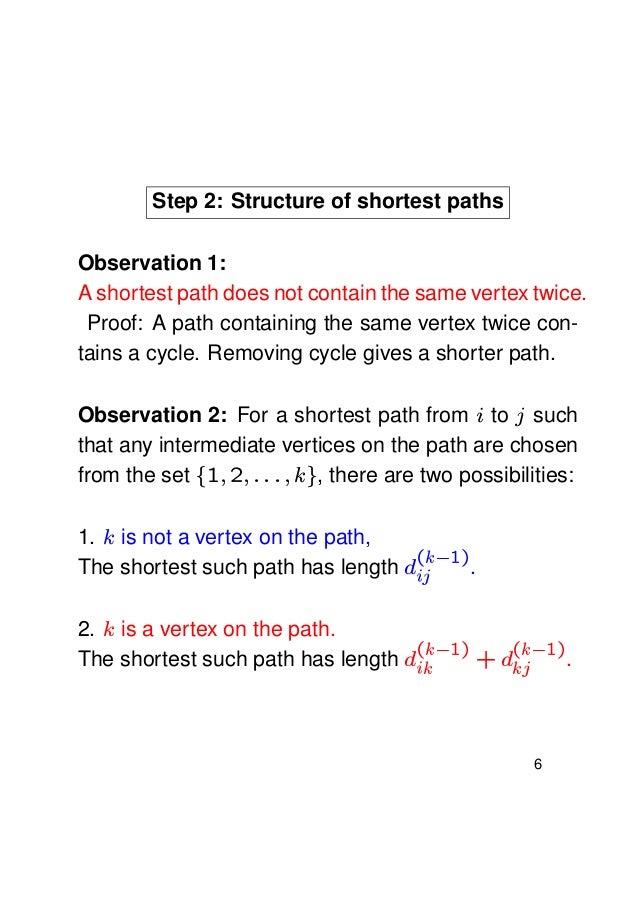 Floyd warshall-algorithm Floyd warshall-algorithm