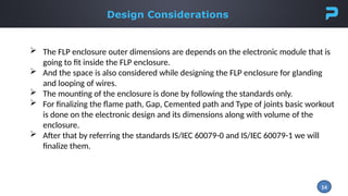 FLP ENCLOSURE PRODUCT DESign in the .PPTX