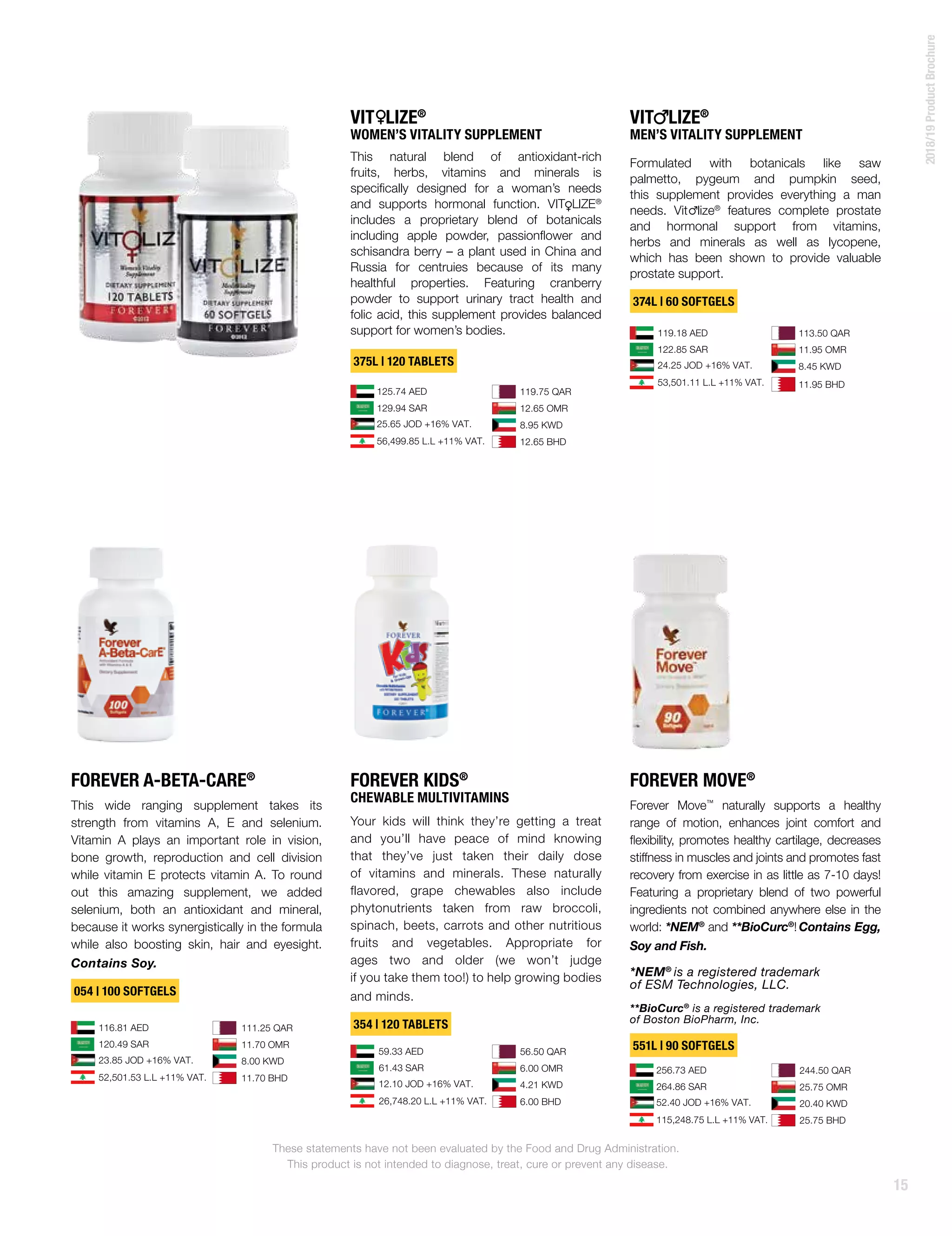 Forever Living Products Brochure | PDF