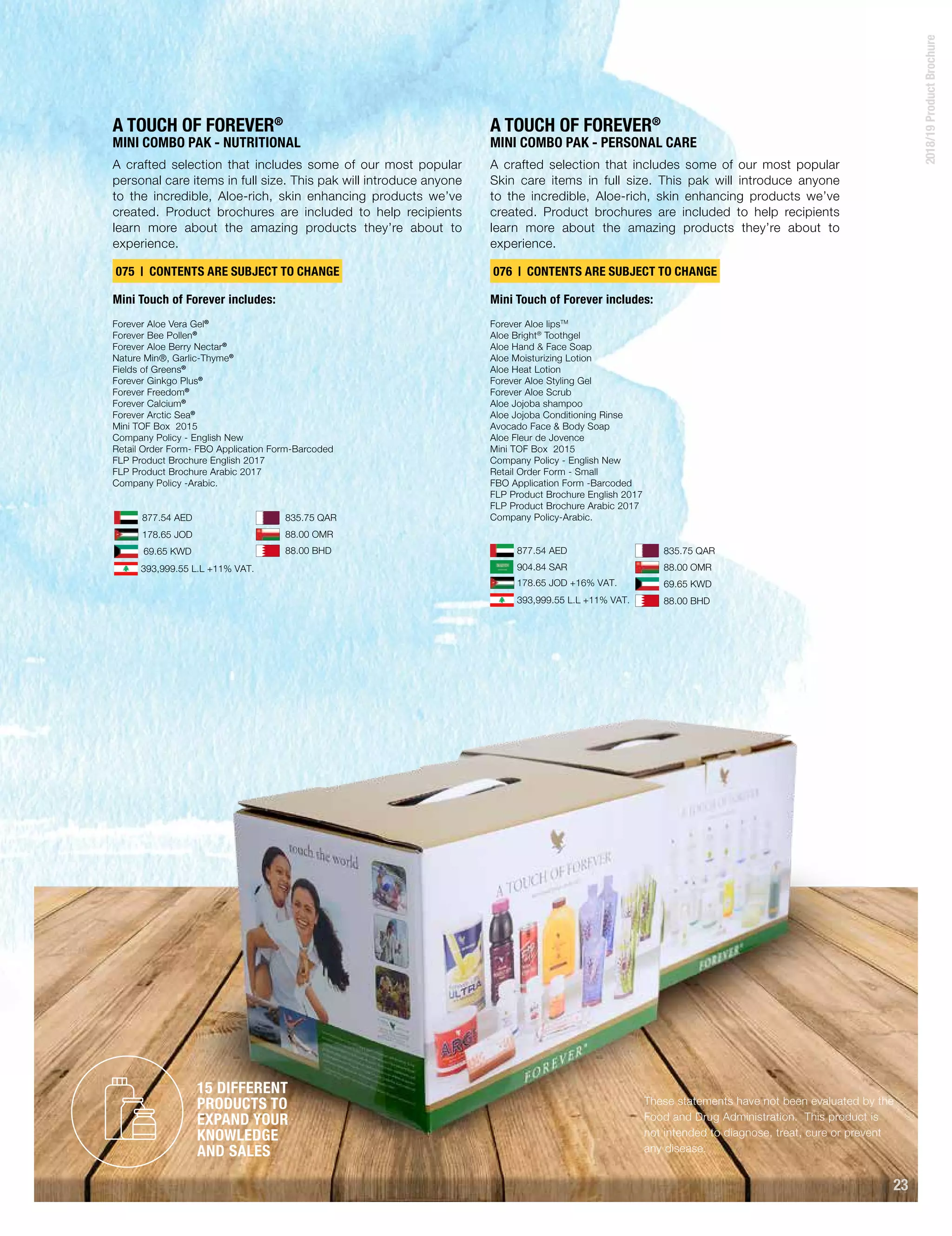 Forever Living Products Brochure | PDF