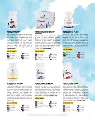 Forever Living Products Brochure | PDF