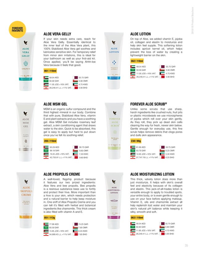 Forever Living Products Brochure | PDF