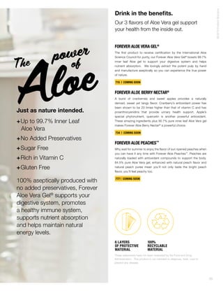 Forever Living Products Brochure | PDF
