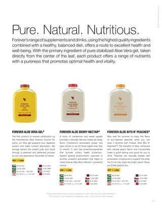 Forever Living Products Brochure | PDF