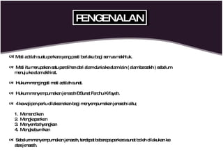 Kematian | PPT