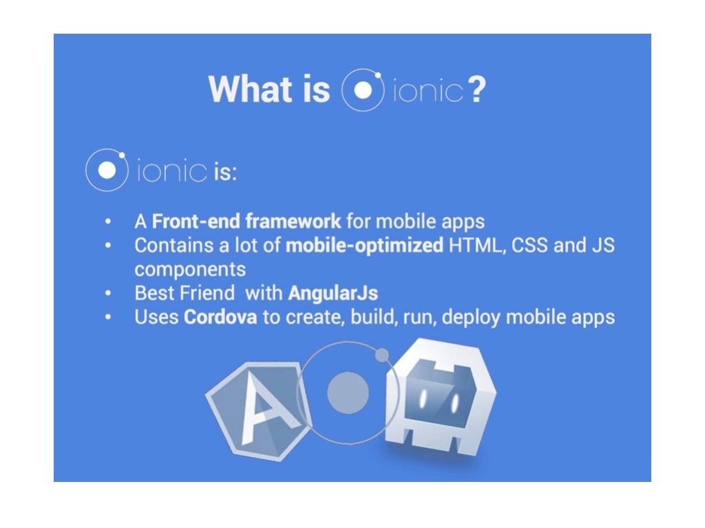 Intro Angular Ionic