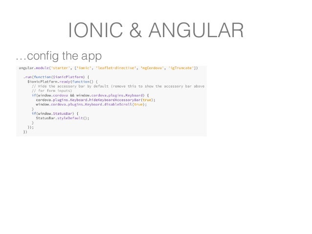 Intro Angular Ionic Intro Angular Ionic