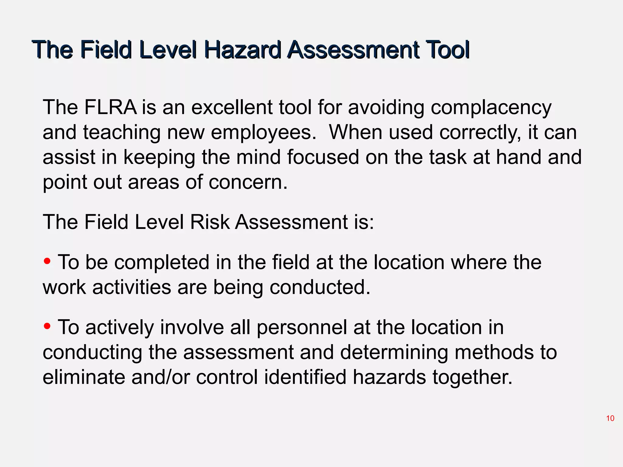 Flra training ppt | PPT