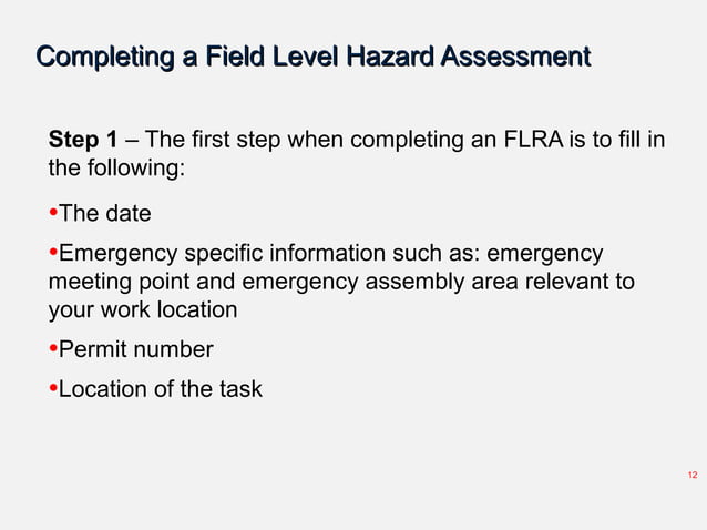 Flra training ppt | PPT