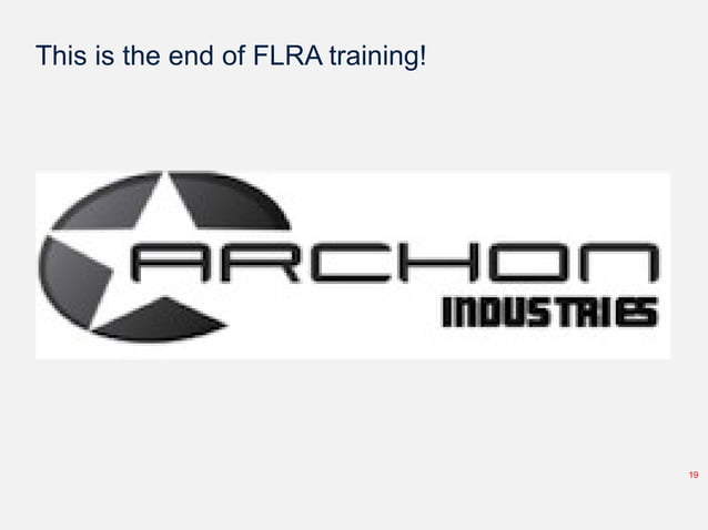 Flra training ppt | PPT