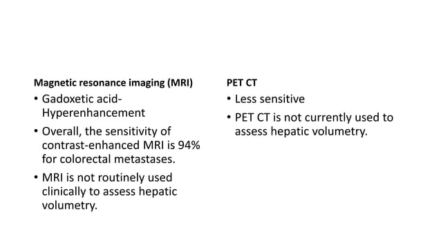 Functional liver residue-- All we need to know | PPTX | Cancer ...
