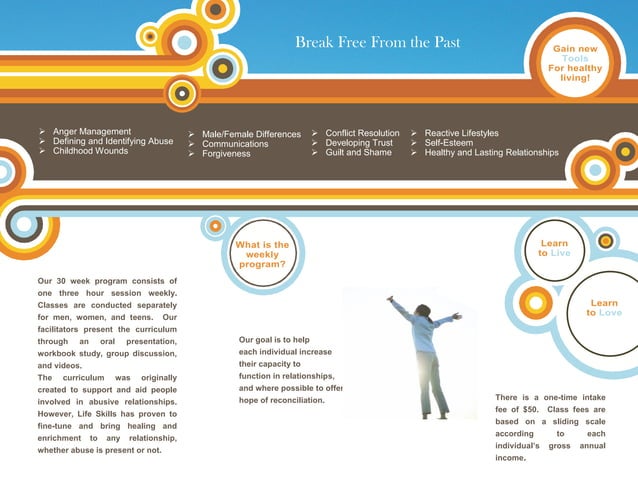 Life Skills Class Brochure | PDF | Workshops and Classes | Hobbies ...