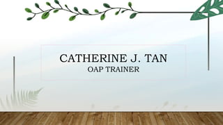 fls-tan.pptx tesda tm1 delivery session plan | PPTX