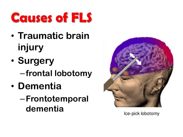 Frontal Lobe Syndromes [2014]