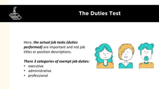 FLSA Exemptions Explained: Non-Exempt vs. Exempt Workers | PDF