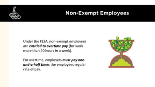 FLSA Exemptions Explained: Non-Exempt vs. Exempt Workers | PDF