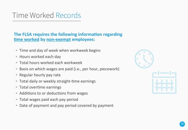 FLSA: Exempt vs. Non-Exempt FLSA: Exempt vs. Non-Exempt