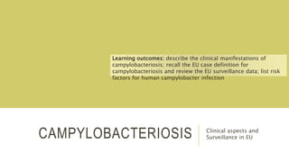 Genomic epidemiology of Campylobacter jejuni | PPTX | Digestive Disorders | Diseases and Conditions